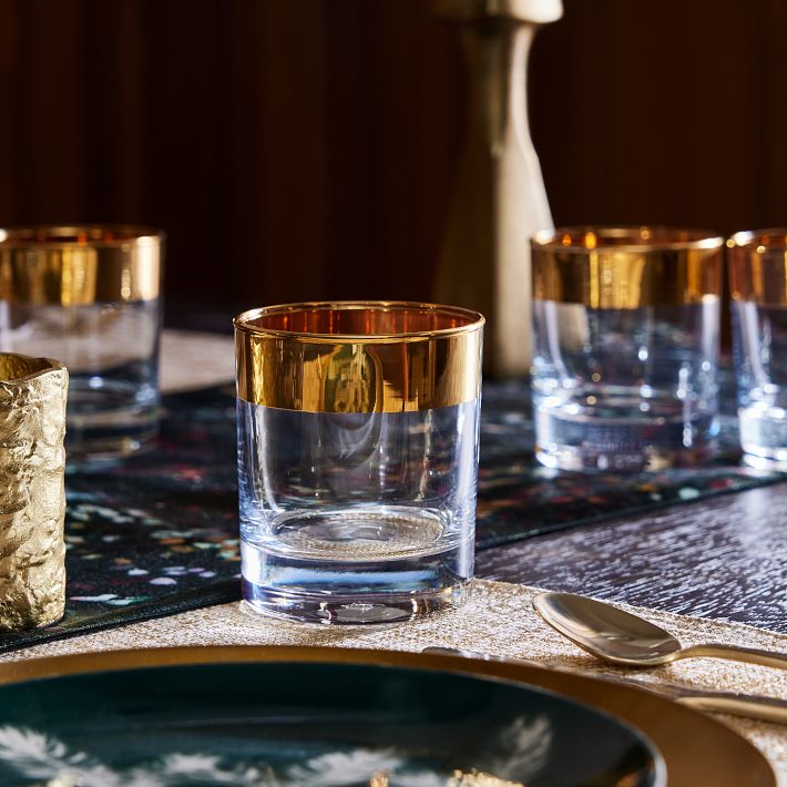 Bijou Double Old Fashioned Glass Sets | West Elm