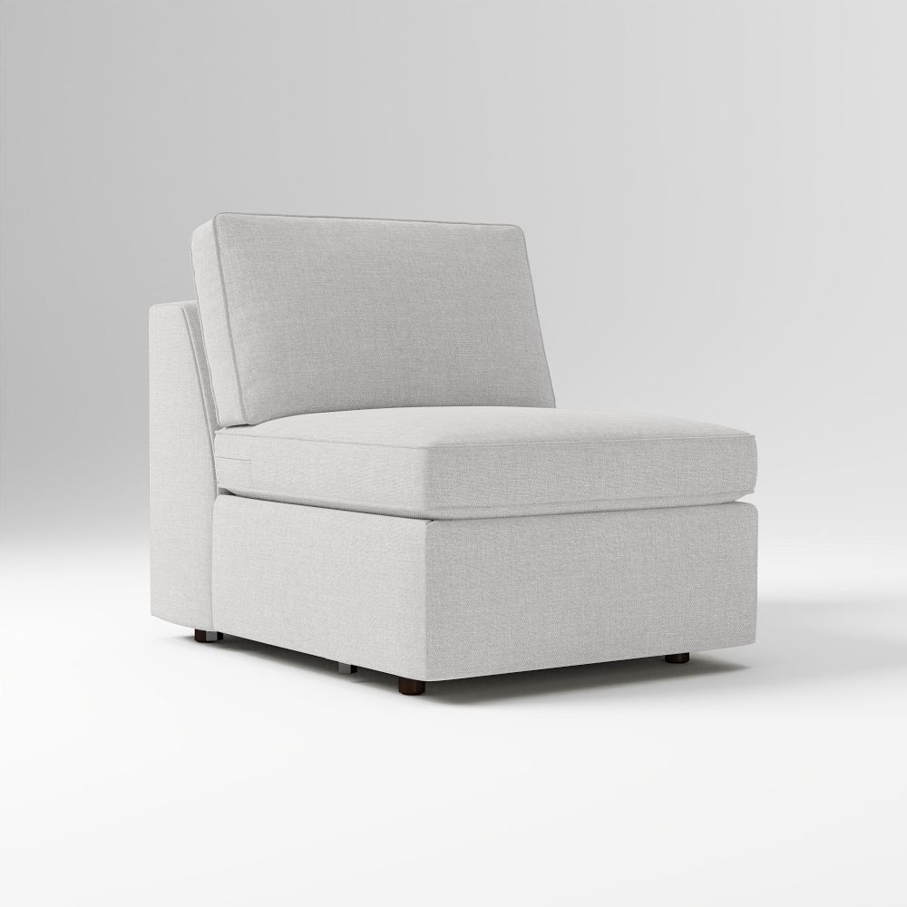 Open Box: Build Your Own - Harris Sectional, Armless Single - Twill ...