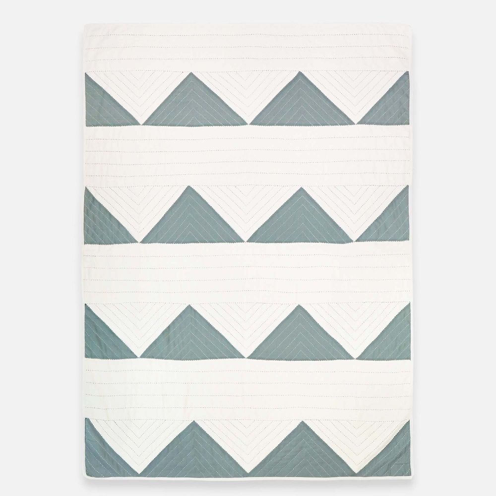 Anchal Project Triangle Quilt Throw | West Elm