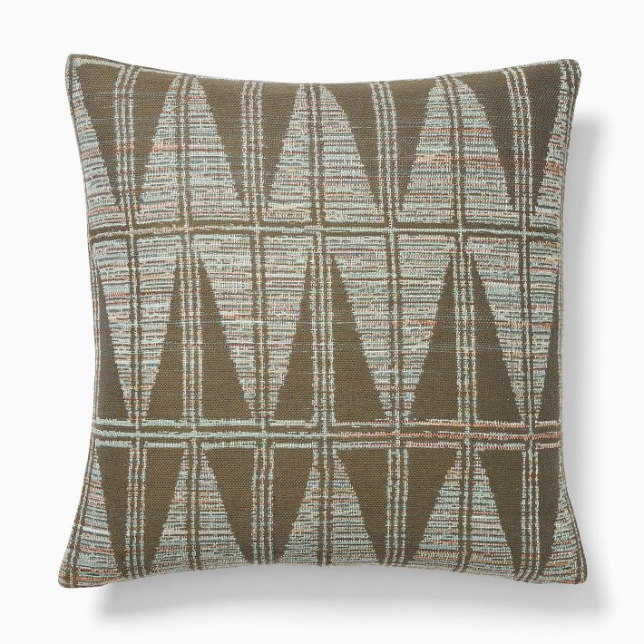 Silk Arrow Pillow Cover | West Elm