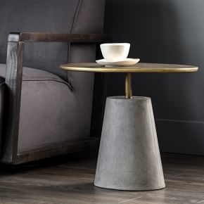 Floating Top Side Table | West Elm