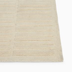 Textured Tile Wool Rug Swatch | West Elm