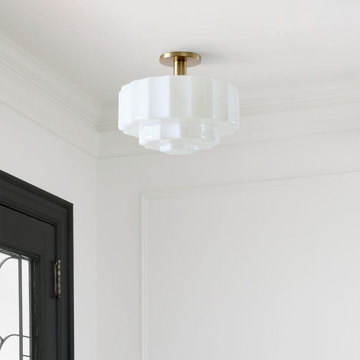 Jules Flush Mount (14") | West Elm