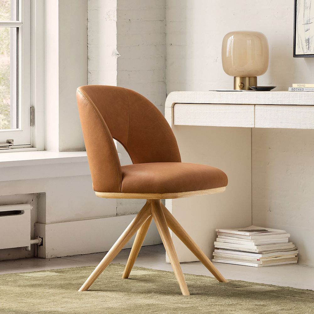 Boerum Leather Office Chair | West Elm