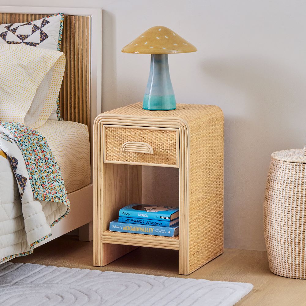 Kids Willow Rattan Nightstand (16") | West Elm