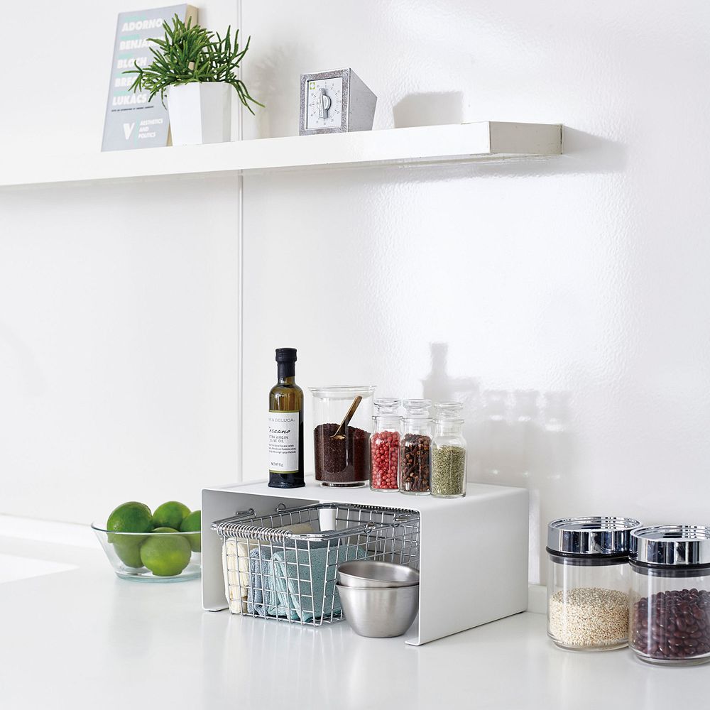 Yamazaki Stackable Countertop Shelf | West Elm