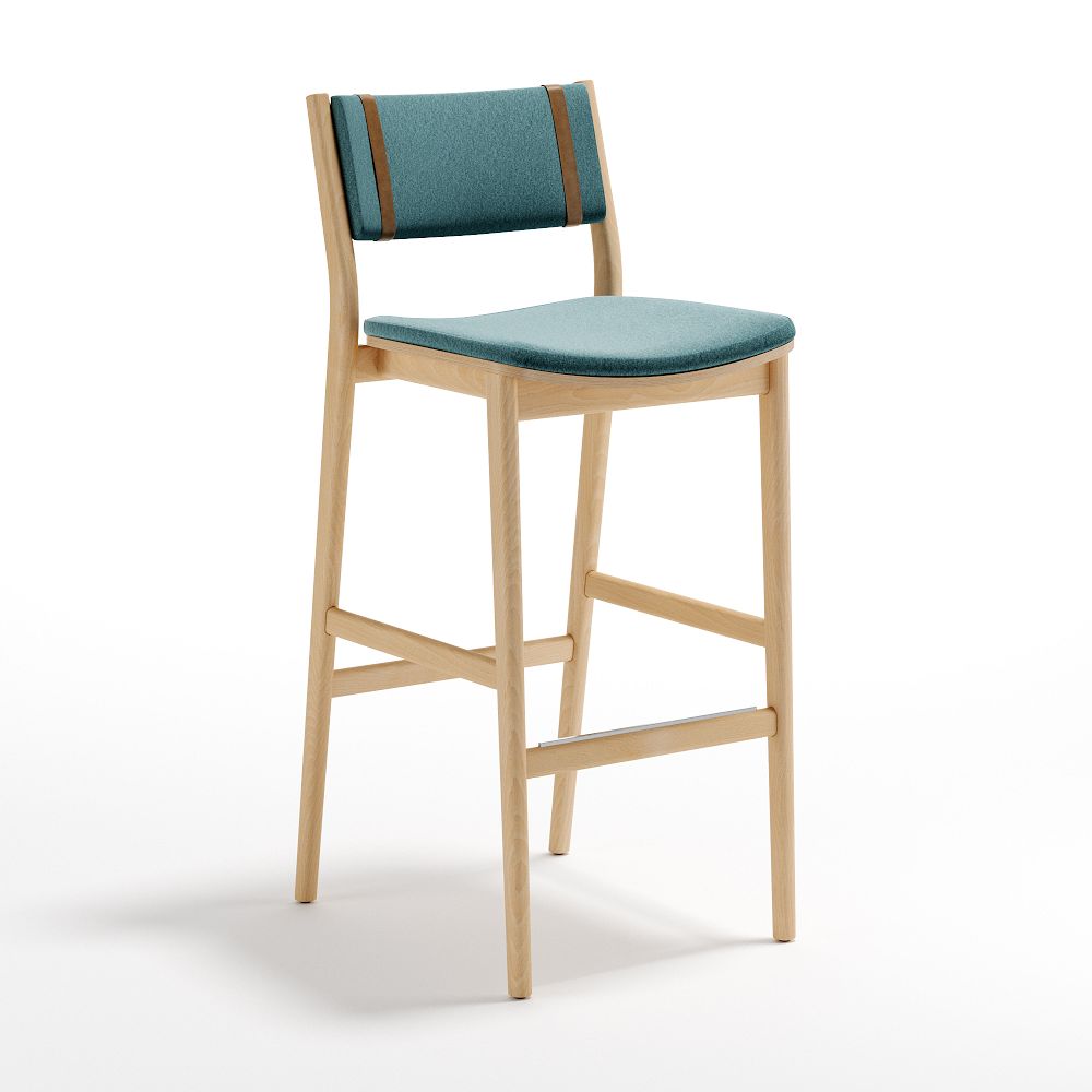 Grand Rapids Chair Co. Sigsbee Upholstered Bar & Counter Stool | West Elm