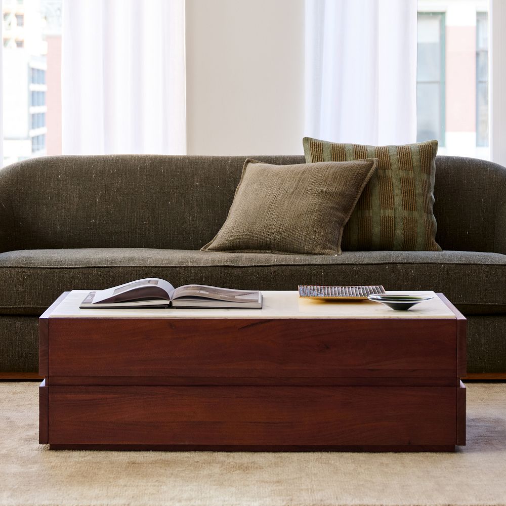 Keegan Storage Coffee Table (46") | West Elm