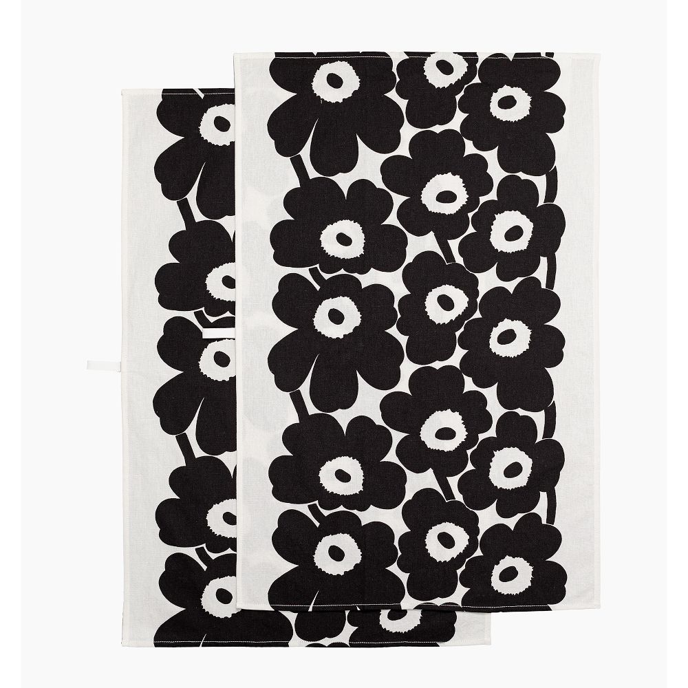 Marimekko Pieni Unikko Tea Towels (Set of 2) | West Elm