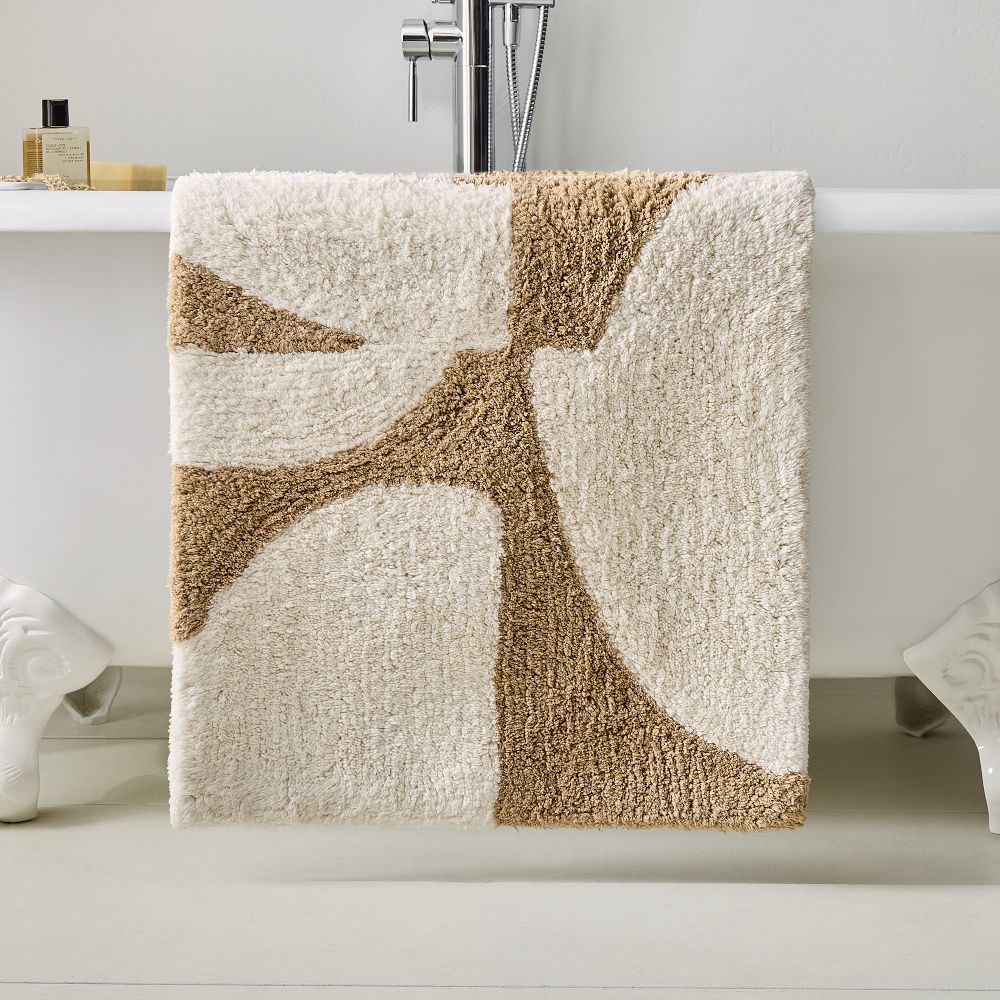 Brook Bath Mat, 100% Cotton, 20"x34" | West Elm