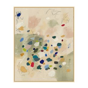 Brush It Off Wall Art Canvas Print | West Elm