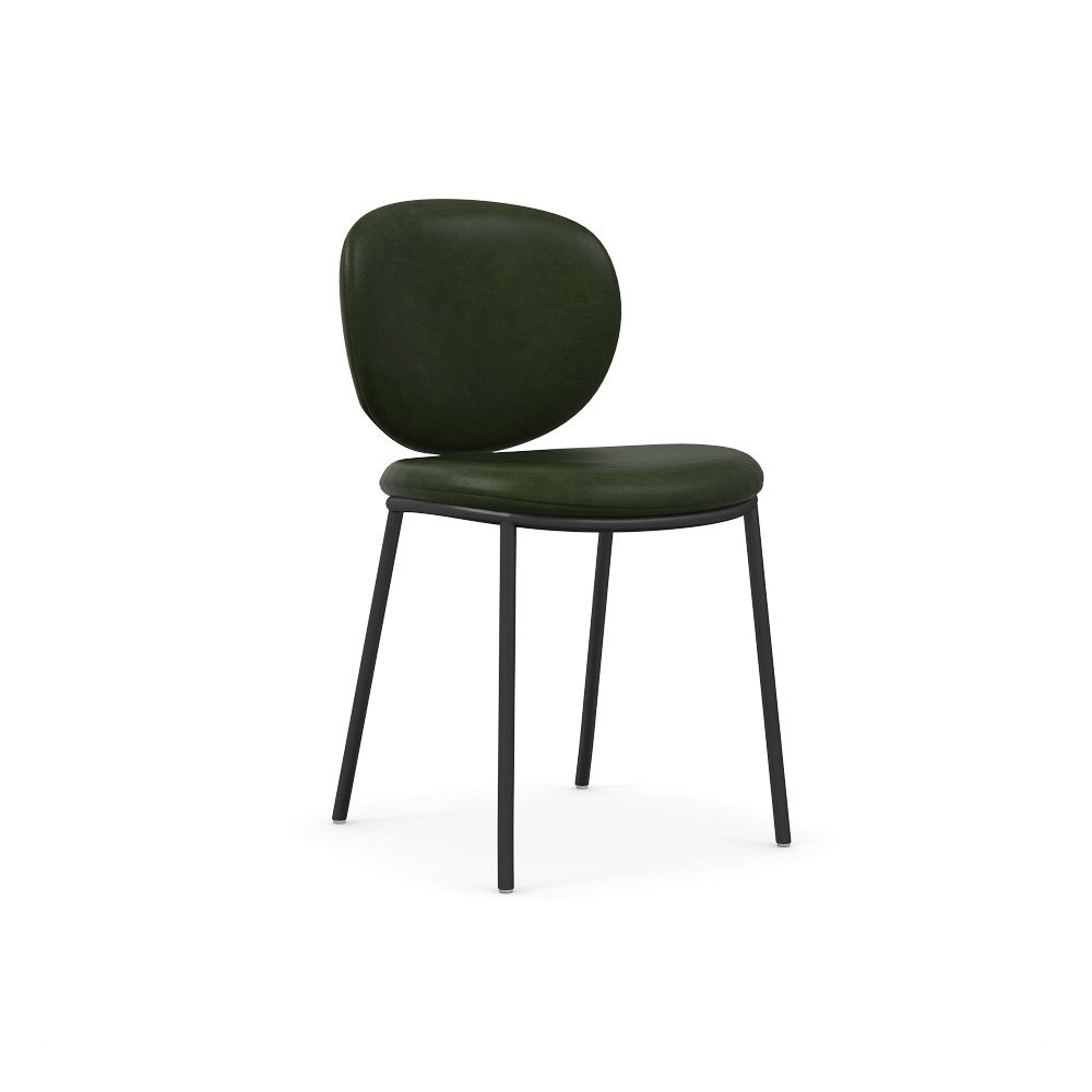 Open Box: Flynn Leather Dining Chair | West Elm