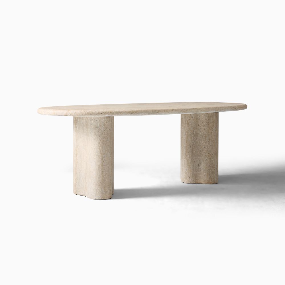 Menorca Outdoor Oval Dining Table (86") | West Elm