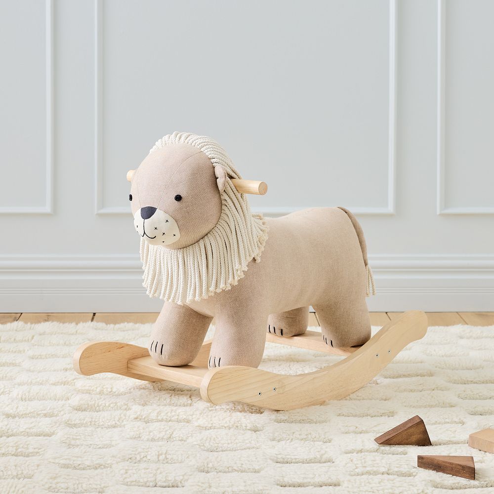 Plush Lion Rocker | West Elm