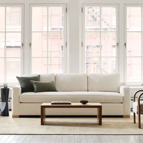 Reagan Sofa (76"–107") Modern Firm Couch | West Elm